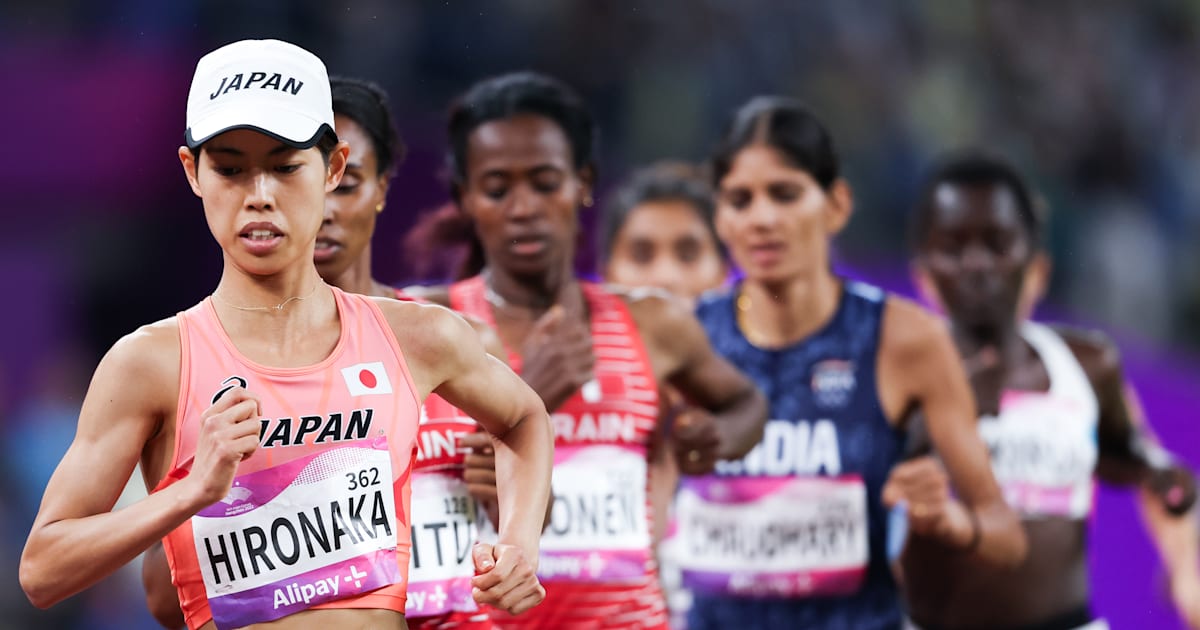 廣中璃梨佳、女子5000mで2個目の銀メダル獲得／アジア競技大会2022杭州・陸上競技5日目