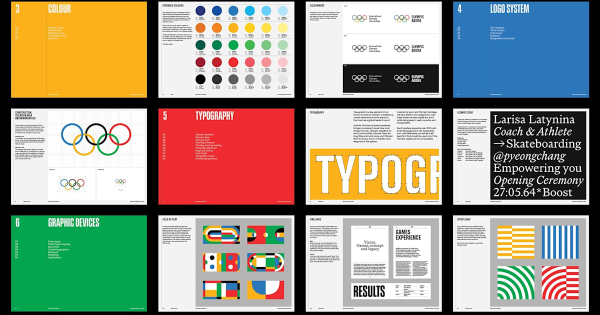 Evolving the look of the Olympic brand