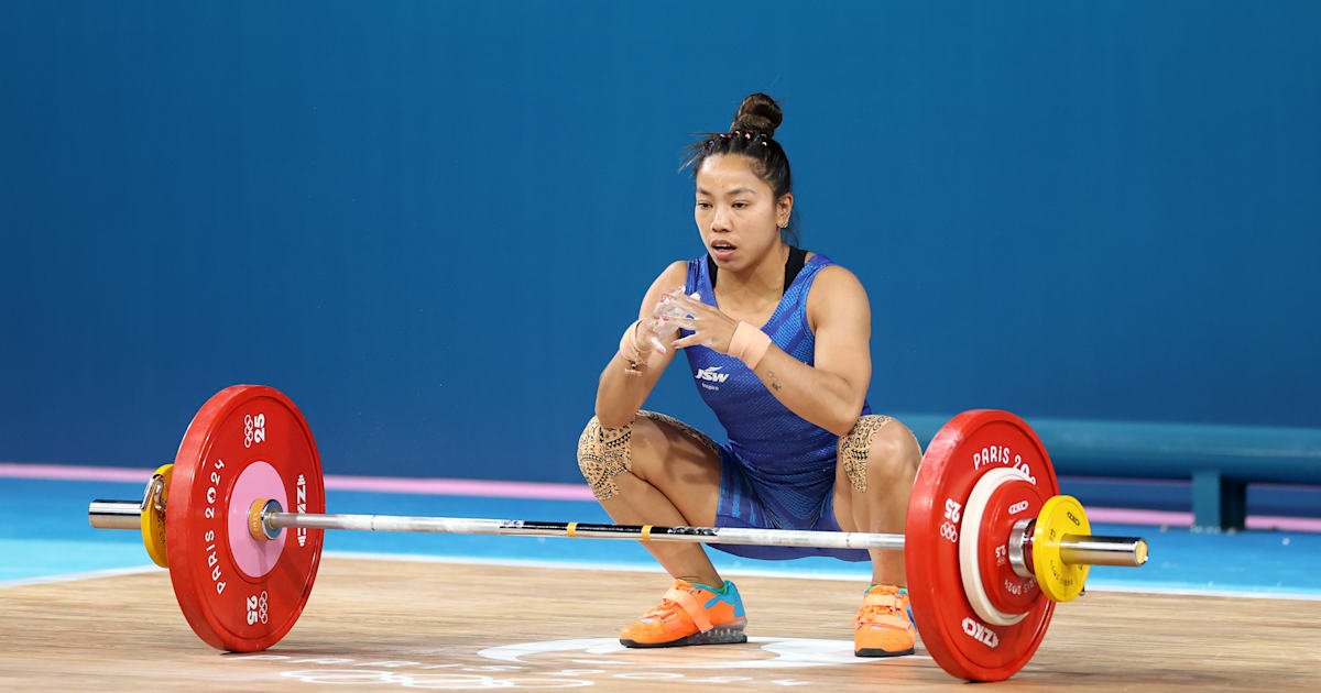 Paris 2024 Olympics: Mirabai Chanu finishes fourth in weightlifting to ...
