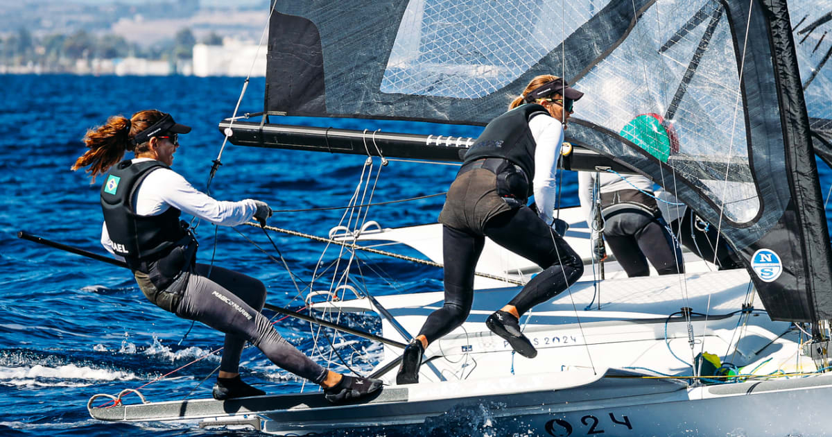 Martine Grael e Kahena Kunze se reúnem no Mundial de 49erFX de Vela 2025