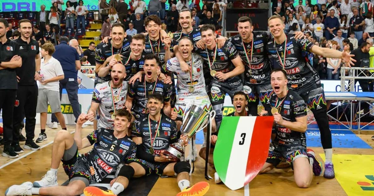 Pallavolo maschile: Perugia Campione d'Italia 2026, vince lo Scudetto ...
