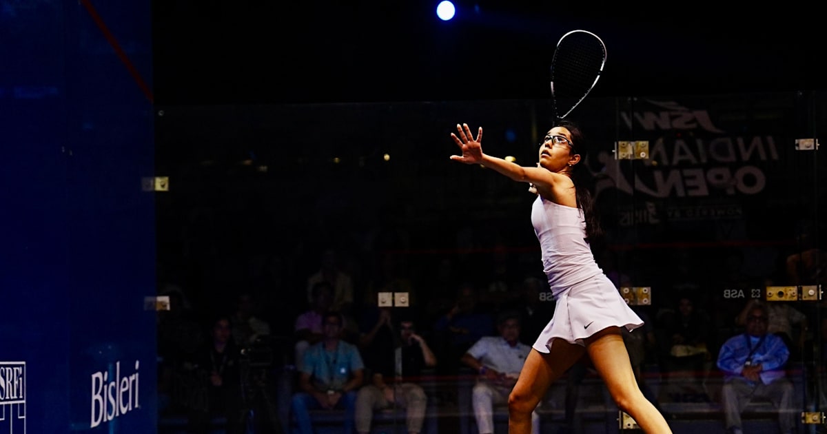 Indian Open 2025 squash: Anahat Singh beats Joshna Chinappa to reach final
