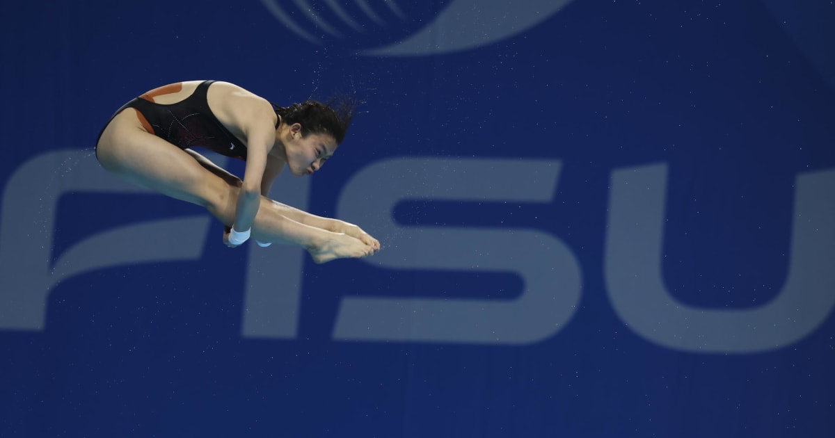 Diving | Women's 1m Springboard Final | FISU World University Games ...