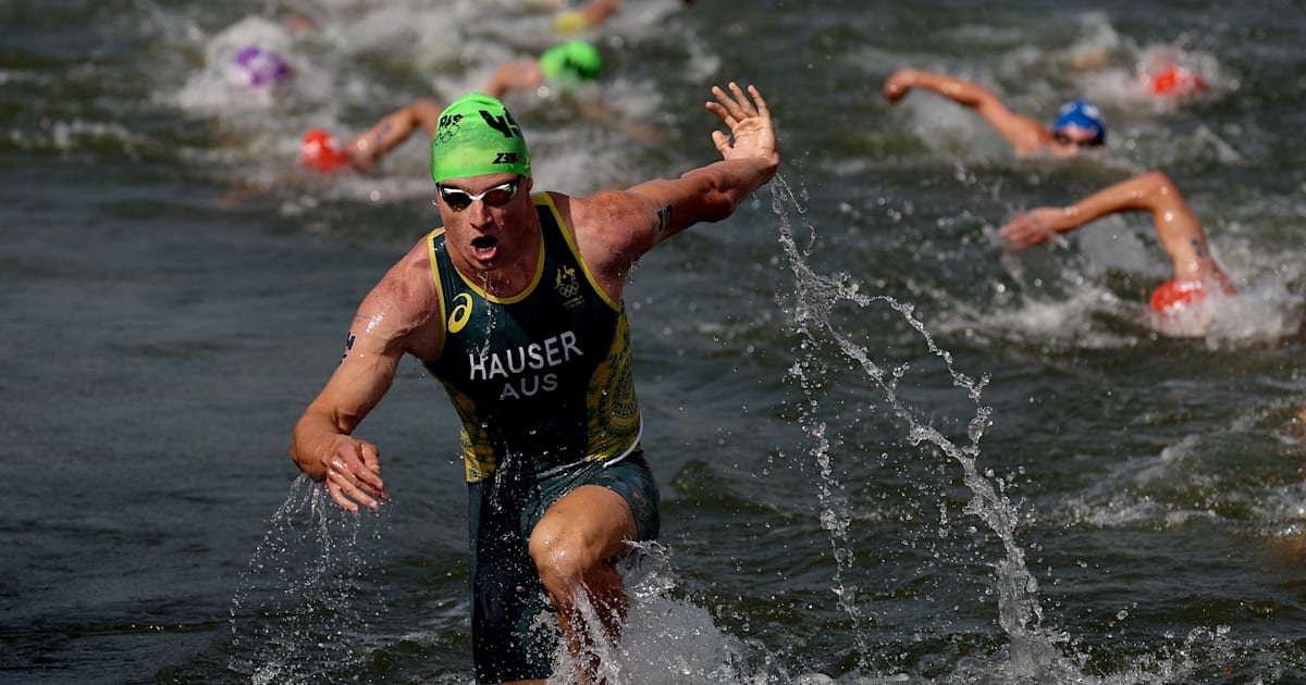 World Triathlon Championship Series: Matt Hauser triumphs in Yokohama ...