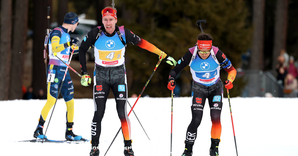 Biathlon-WM 2025: Deutsche Männer-Staffel erkämpft sich Bronze, Frauen verpassen Medaille