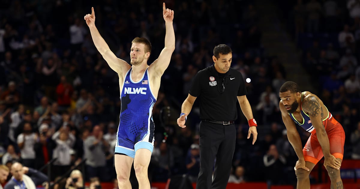 Jason Nolf ends Jordan Burroughs' Paris 2024 hopes on dramatic day at U ...