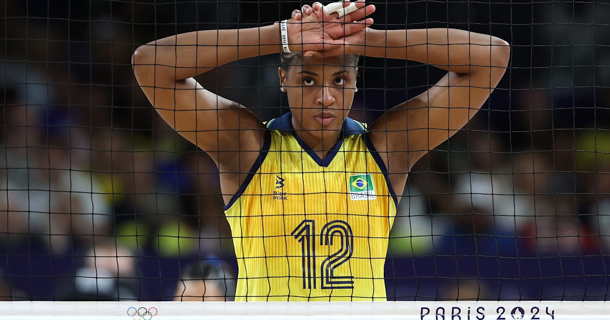 DOM-BRA - Damen Viertelfinale | Volleyball | Olympische Spiele Paris 2024