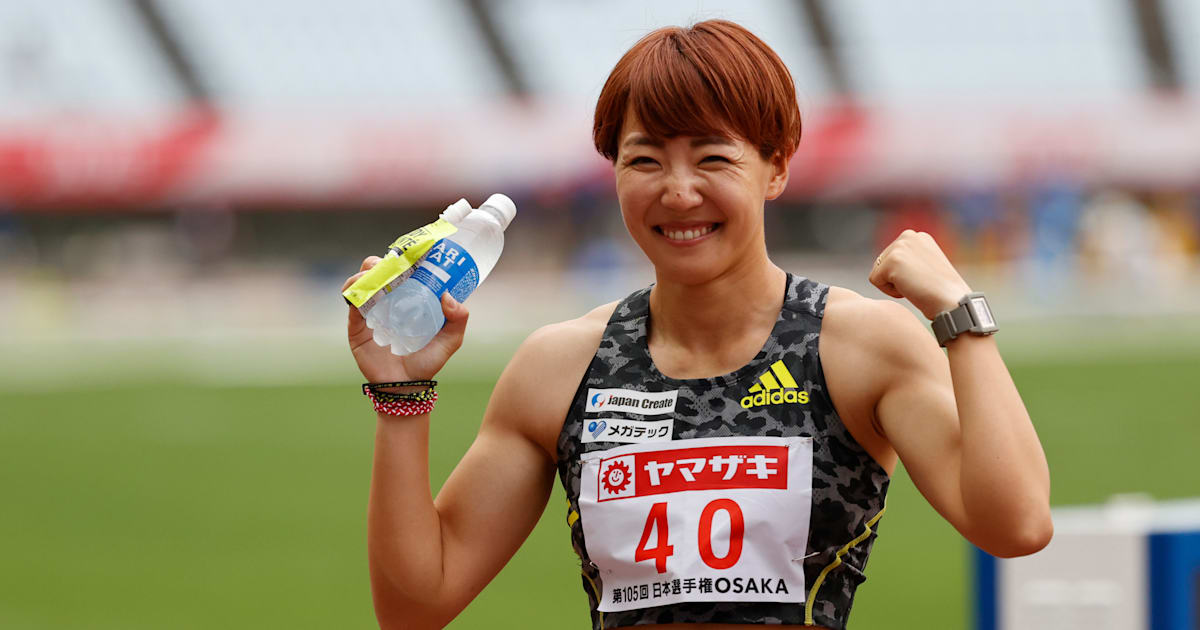 TERADA Asuka on top of women's 100m hurdles at Japan athletics ...