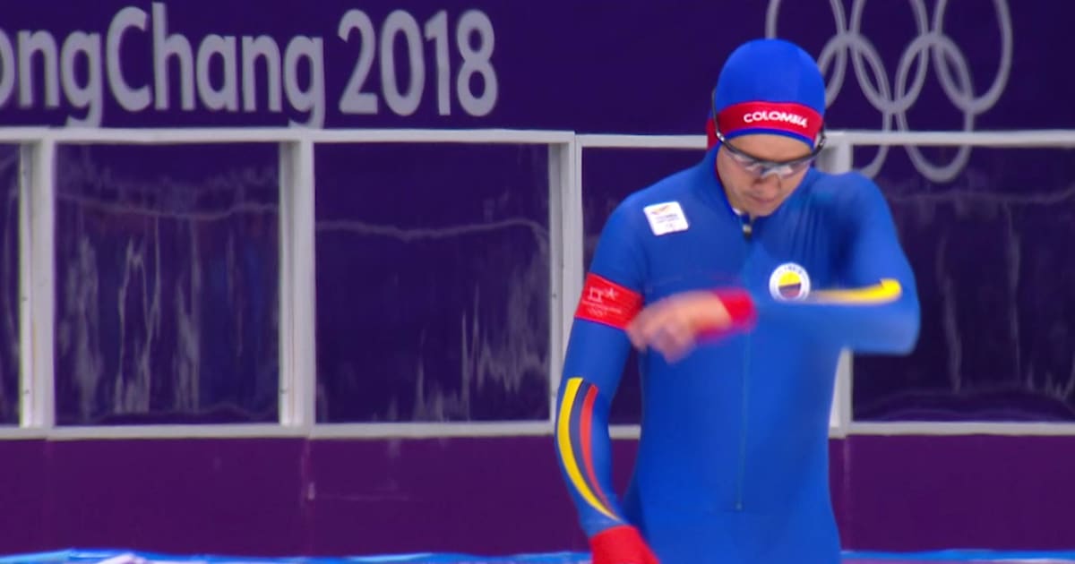 Colombia's Pedro Causil makes good debut in Speed Skating