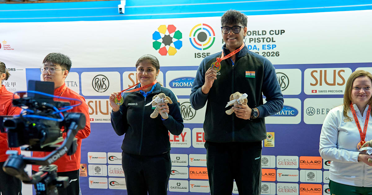 ISSF World Cup 2026 Granada: India’s Mukesh Nelavalli-Palak Gulia ...
