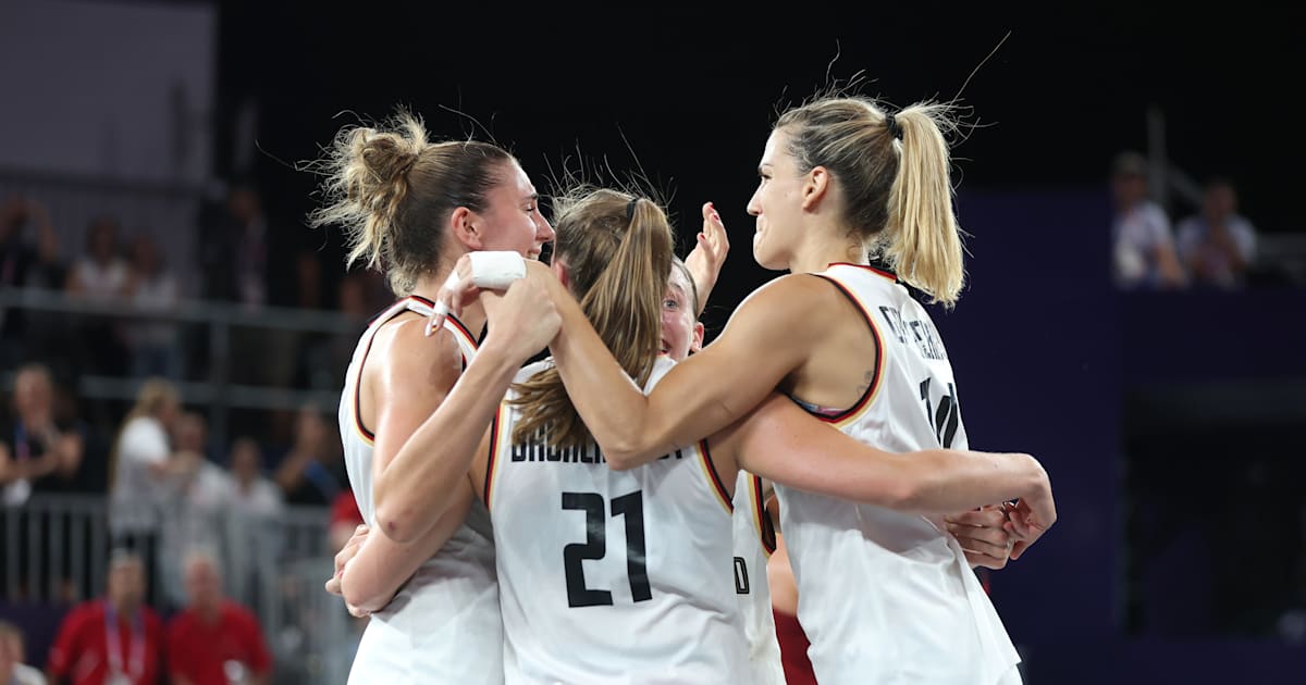 Paris 2024 3x3 basketball: All results, as Germany women win Olympic gold