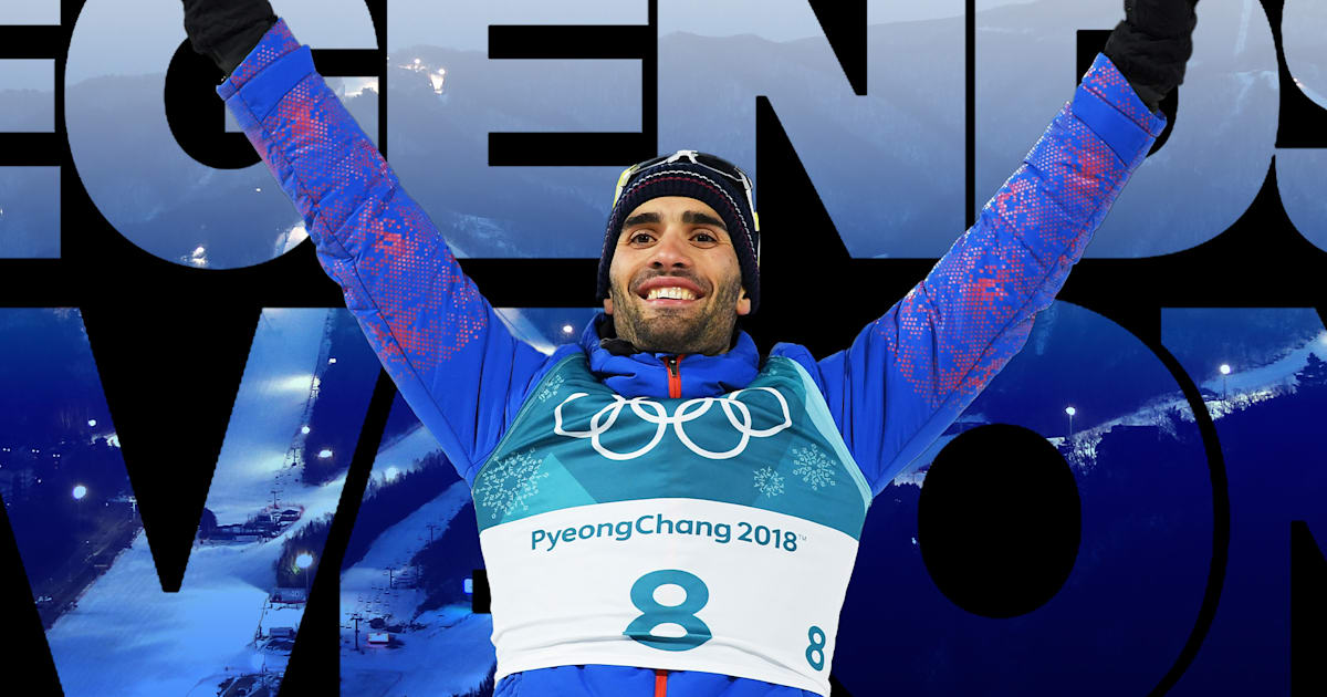 France’s Biathlon Olympic legend Martin Fourcade