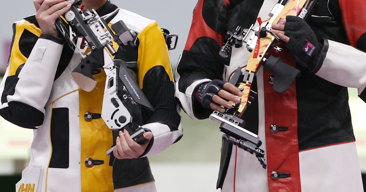 Shooting | Mixed Team 10m Air Rifle Final | World Cup Rifle / Pistol ...