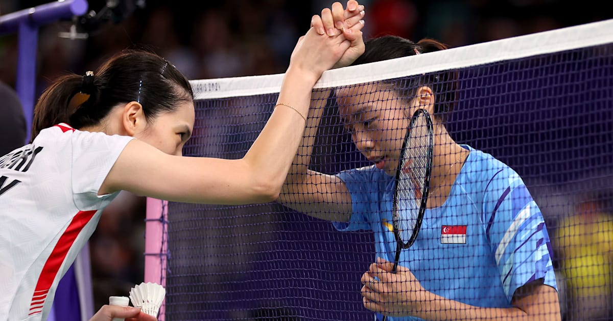 Aya Ohori (JPN) v Jia Min Yeo (SGP) - Women's Singles Round of 16 | Badminton | Olympic Games ...