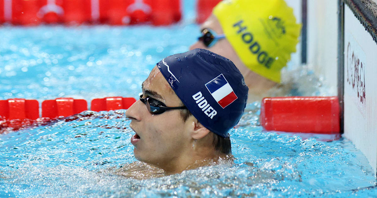 Jeux Paralympiques de Paris 2024 | Para natation : Ugo Didier, Alex ...