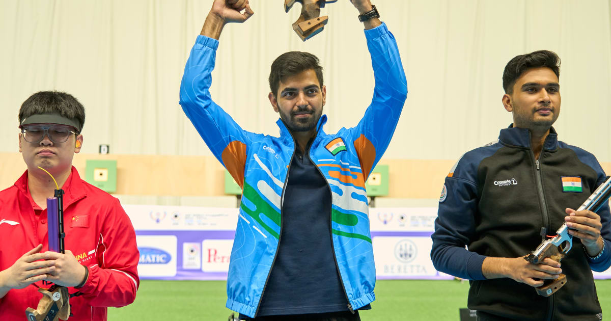 Samrat Rana’s World Championship gold among ISSF’s top five ...