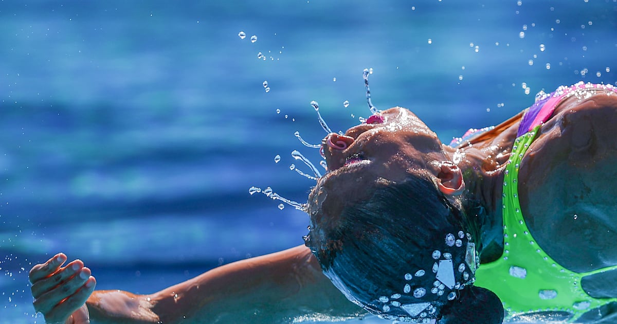 Natación artística · Joana Jiménez, nadadora mexicana: "Era tanto el ...