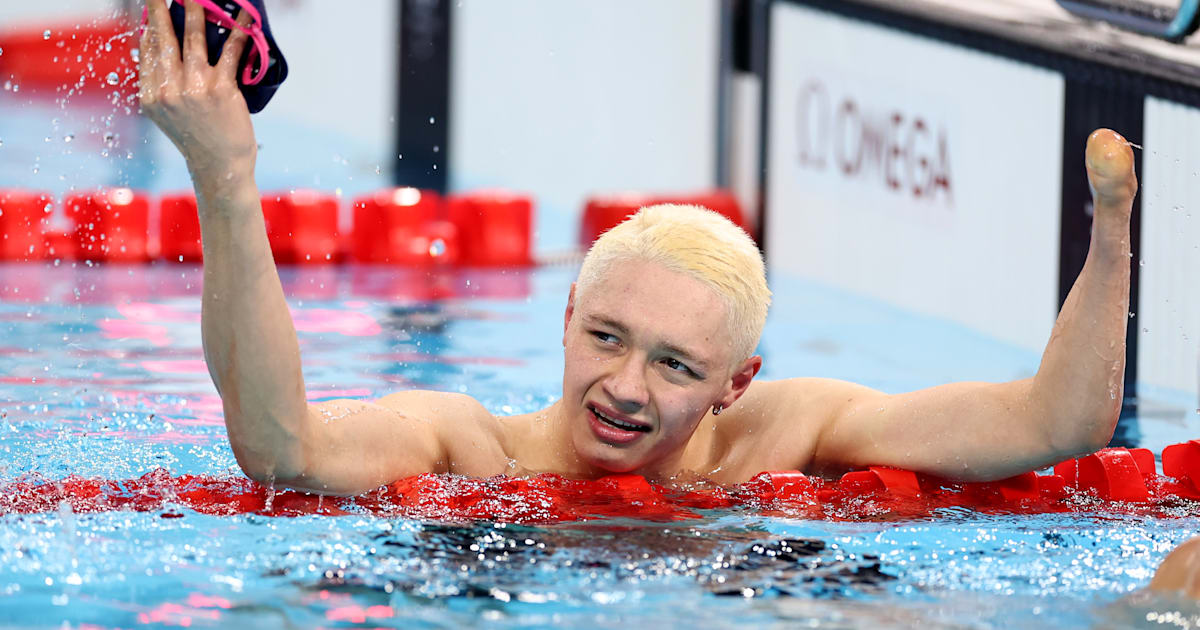 Jeux Paralympiques de Paris 2024 | Para natation : Hector Denayer vice ...