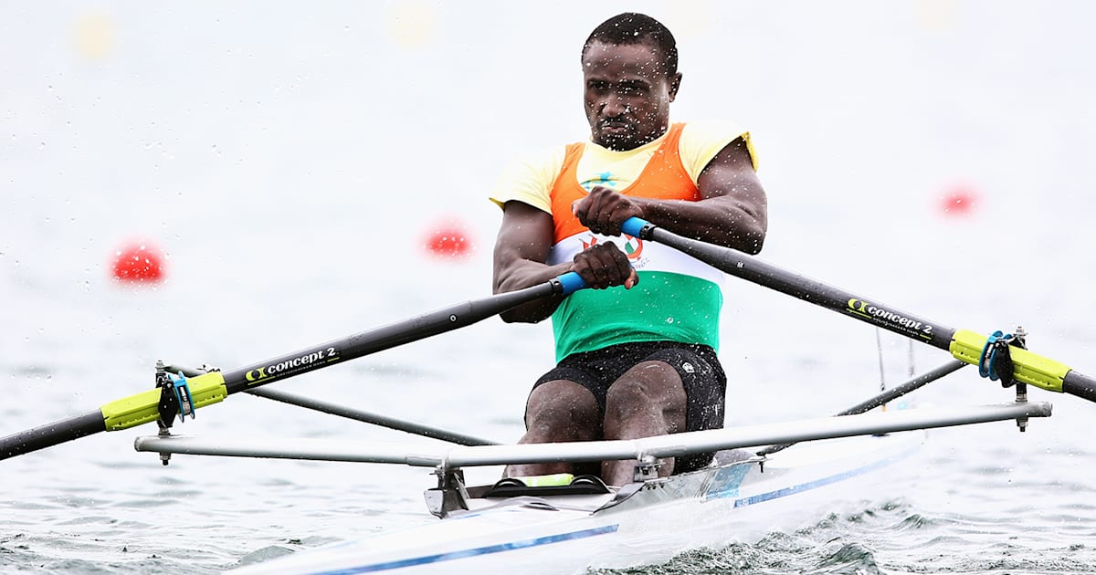 Hamadou Issaka: Rowing's answer to 'Eric The Eel'
