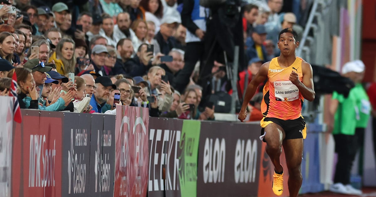サニブラウンの挑戦「見逃さないでくださいね」、パリ2024陸上男子100m