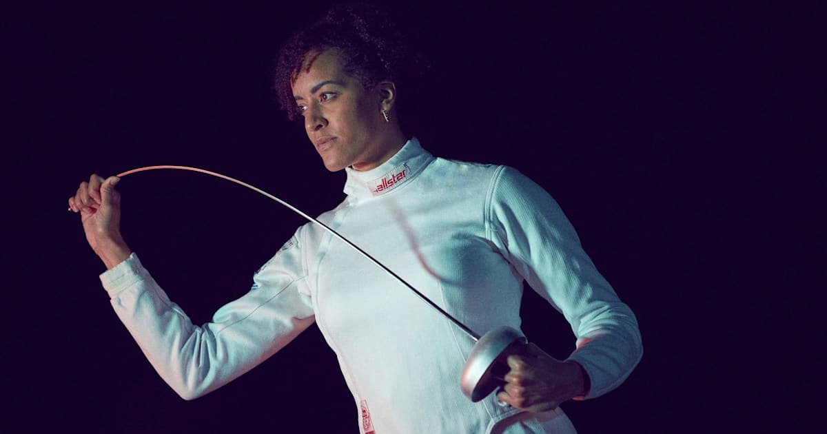 Alexandra Ndolo on making fencing history for Kenya at Paris 2024