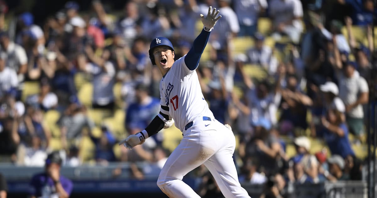 大谷翔平が9回に起死回生の同点ホームラン！2盗塁も決め「53-55」に｜MLB