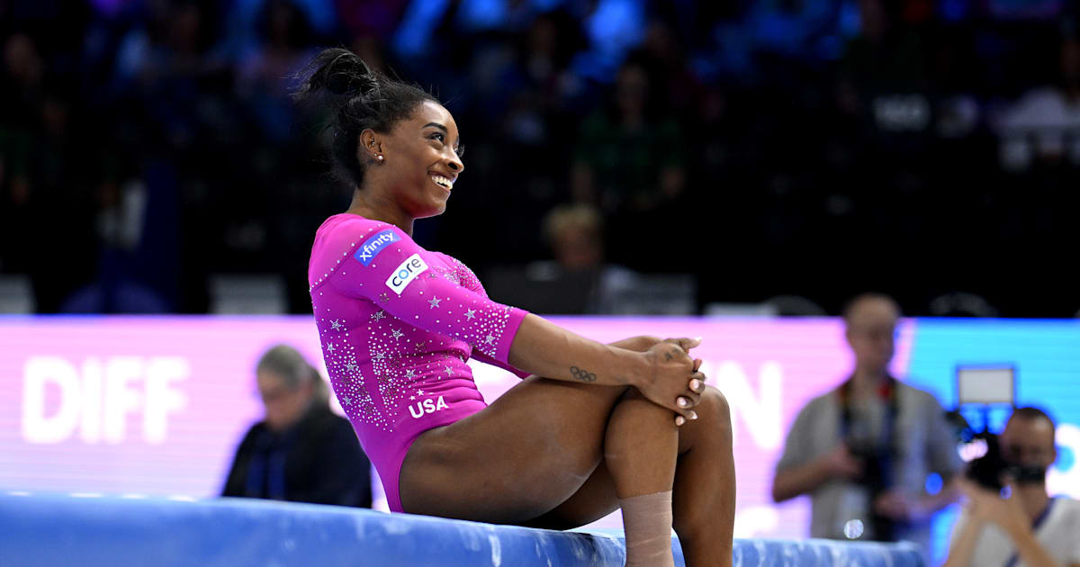 Simone Biles won the 2024 US Classic, the first of three pre-Olympic events