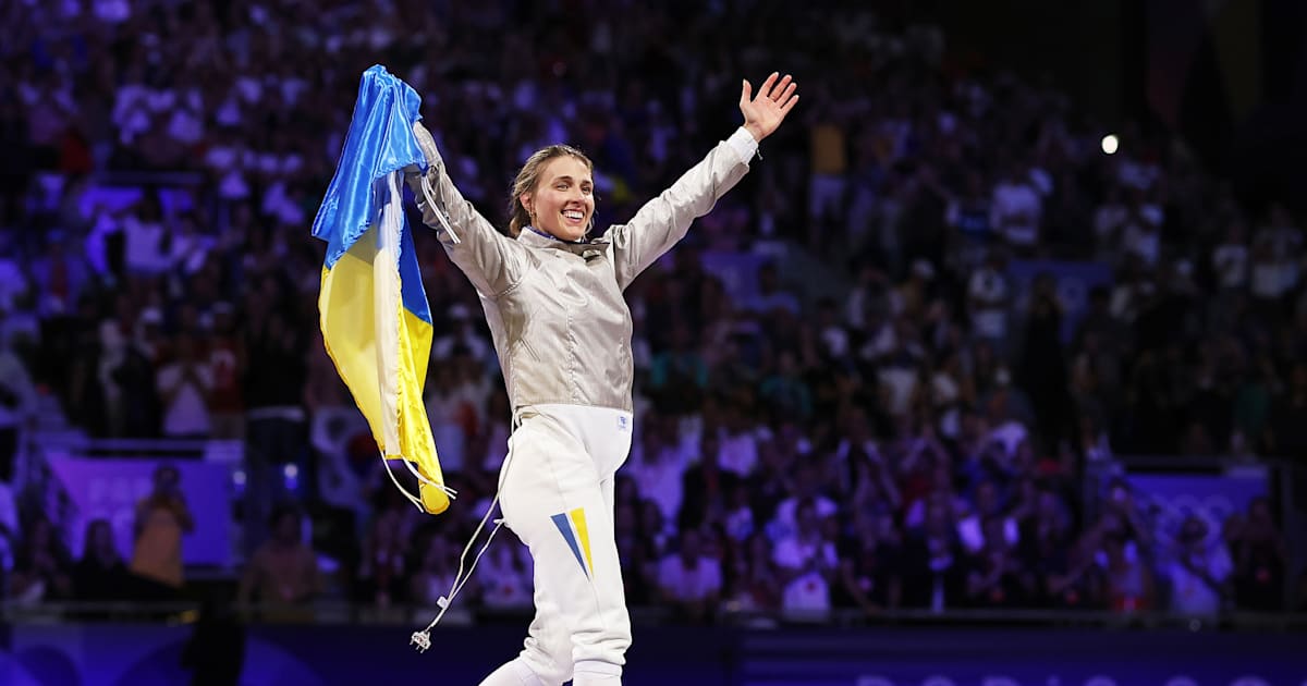 Paris 2024 fencing: All results, as Ukraine rallies to take Olympic ...
