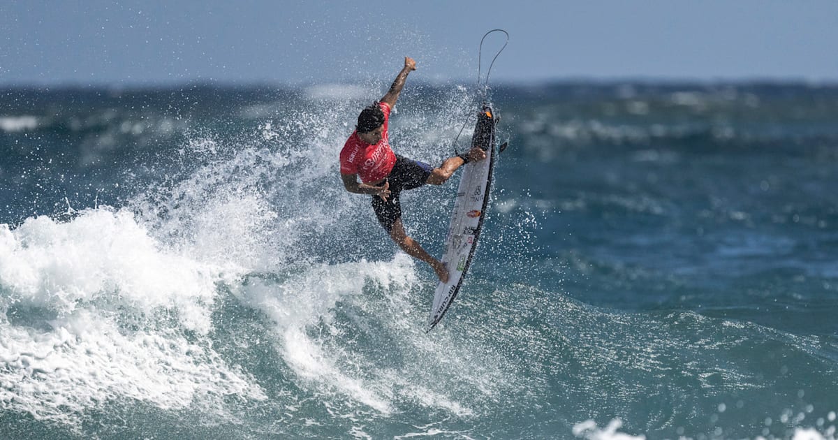 World Surfing Games 2024 highlights: watch Gabriel Medina round six ...