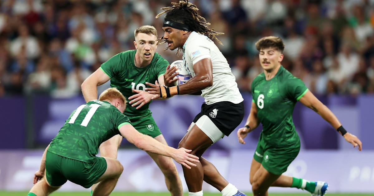 FIJ v IRL - Men's Quarter Finals | Rugby Sevens | Olympic Games Paris 2024