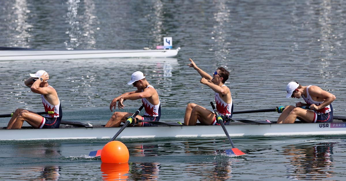 Rowing Men's Four Final | Paris 2024 Highlights