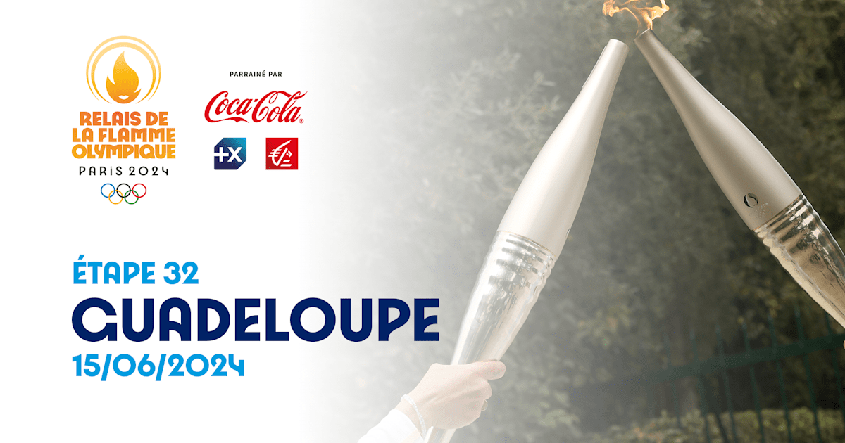 Olympic Torch Relay | Stage 32 - Guadeloupe | Olympic Games Paris 2024