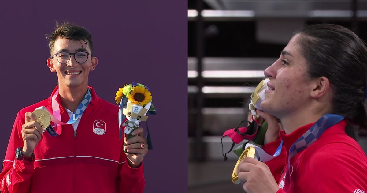 National Anthems | The Gold Medal Moments of Turkey in Tokyo