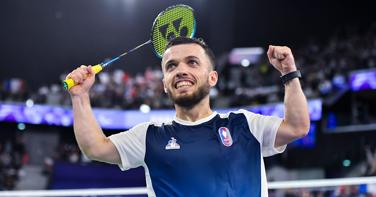 Jeux Paralympiques de Paris 2024 | Para badminton : Lucas Mazur et ...