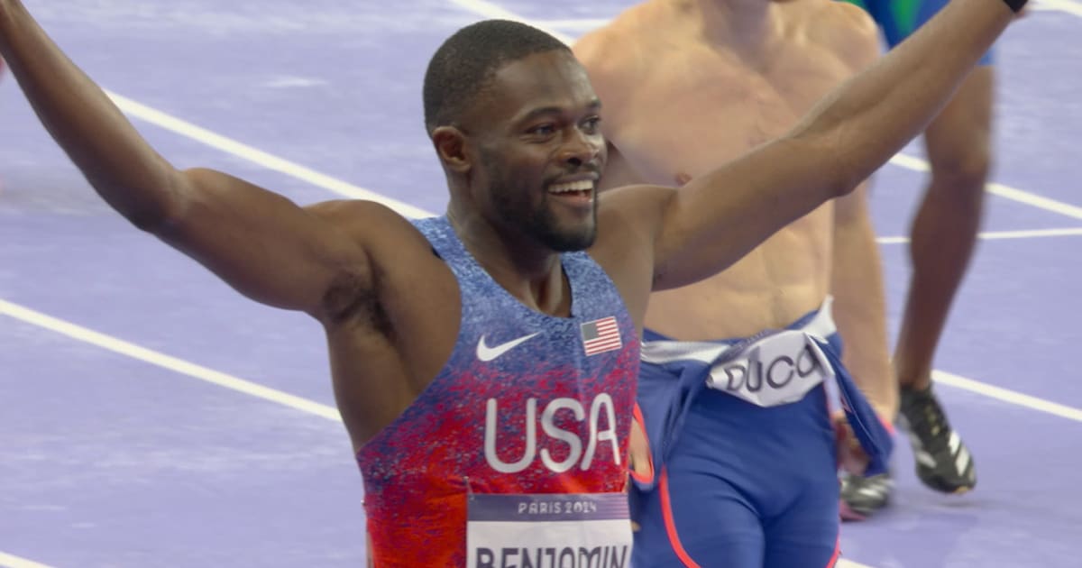 Athletics | M 400m Hurdles Final | Rai Benjamin Gold Medal