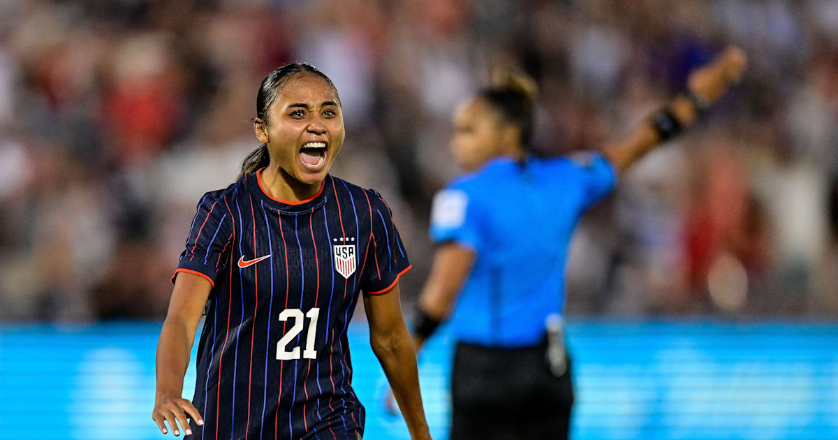 Exclusive - Alyssa Thompson on the confidence and calm that head coach ...