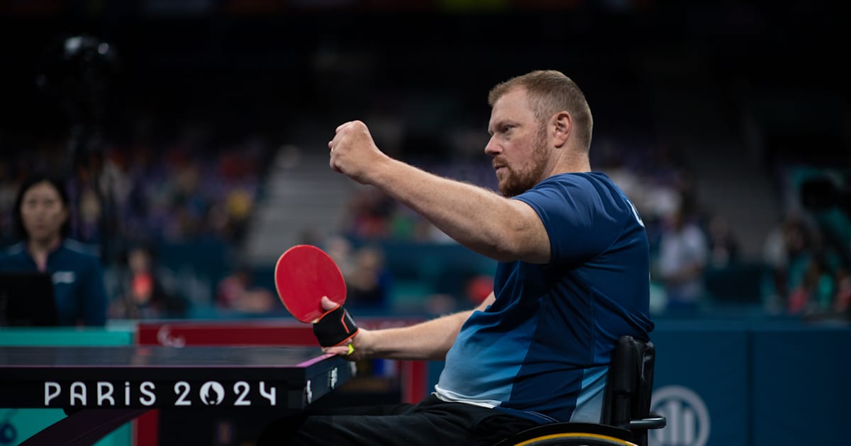 Jeux Paralympiques de Paris 2024 | Para tennis de table : Fabien ...