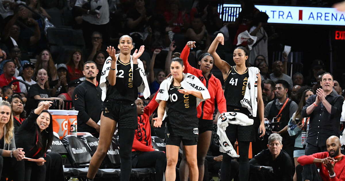 WNBA Finals 2023: A'ja Wilson leads Aces to 2-0 series lead