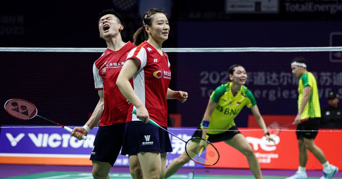 2023年BWF苏迪曼杯：郑思维/黄雅琼导演惊天逆转，中国队半决赛将战日本
