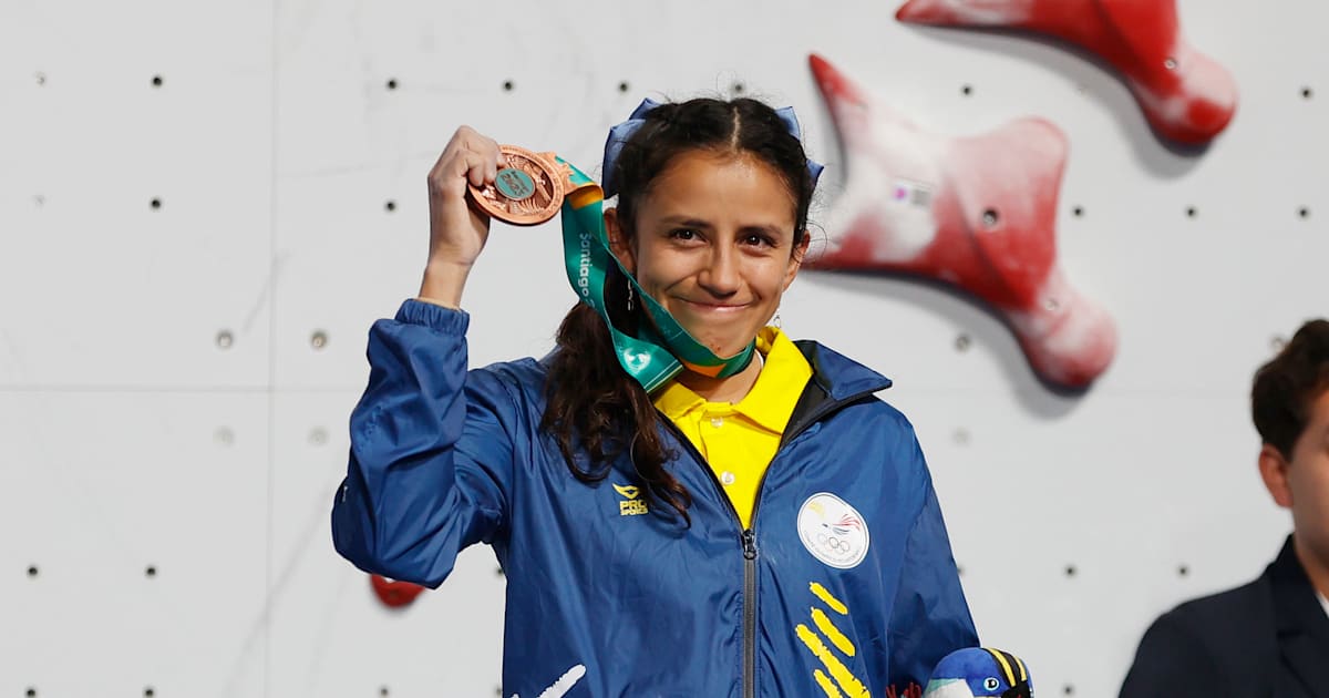 Andrea Rojas, histórico bronce en Santiago 2023: resultados de escalada ...