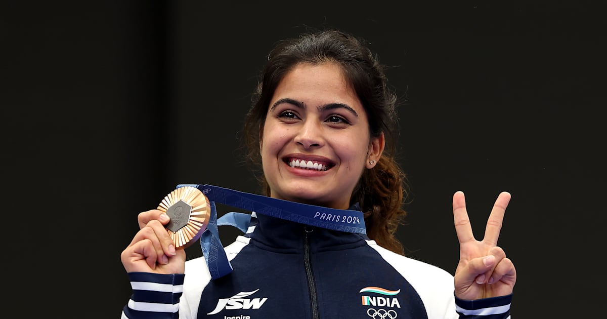 Paris 2024 Olympics: Manu Bhaker chosen as flag-bearer at Closing Ceremony