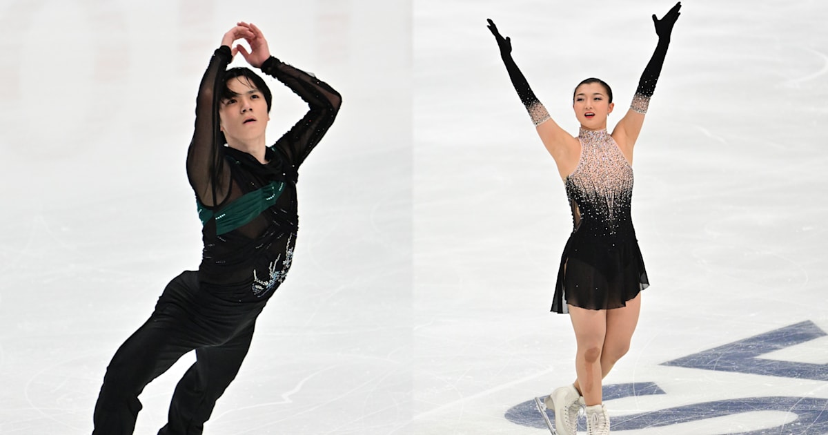 This is Japan's team for the World Figure Skating Championships 2024 ...