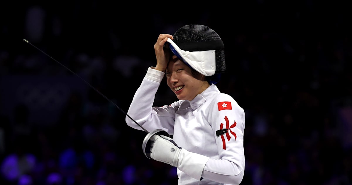 Fencing: Man Wai Vivian Kong wins women’s fencing epee individual gold; France's Mallo-Breton ...