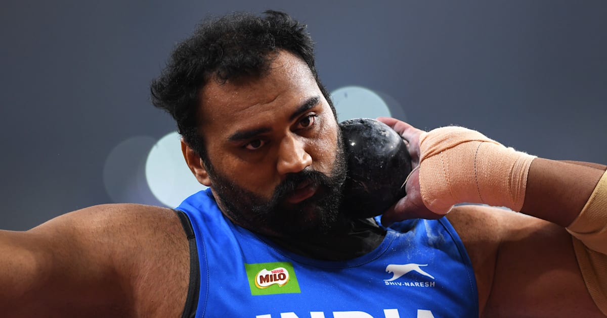 Tajinderpal Singh Toor sets a new national mark | Olympic Channel