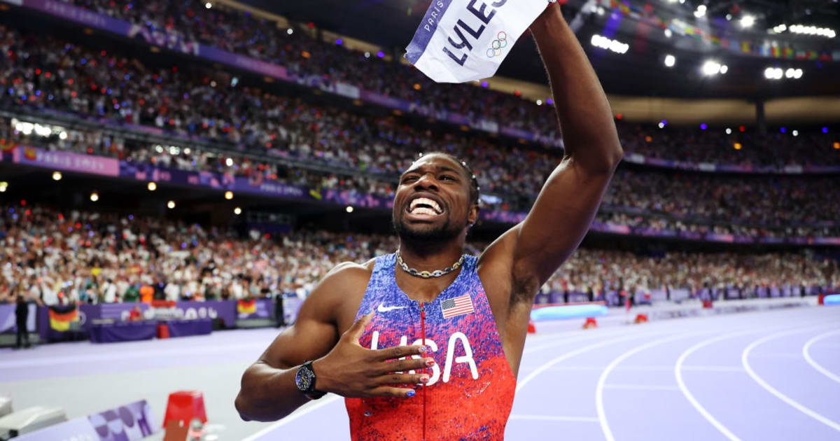 Paris 2024 Olympics: Noah Lyles stars in his own Hollywood script as ...