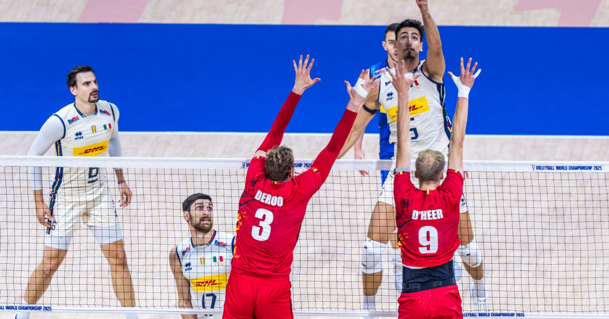 Risultati Italia - Belgio di Volley maschile ai Mondiali 2025: com'è andata la partita ...