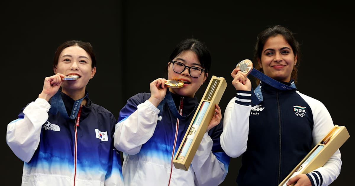 Women's 10m Air Pistol | Shooting | Olympic Games Paris 2024