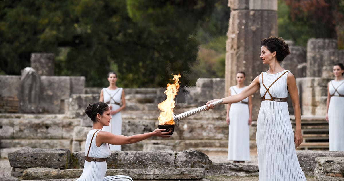 Paris 2024 Olympic flame lighting ceremony: Everything you need to know ...
