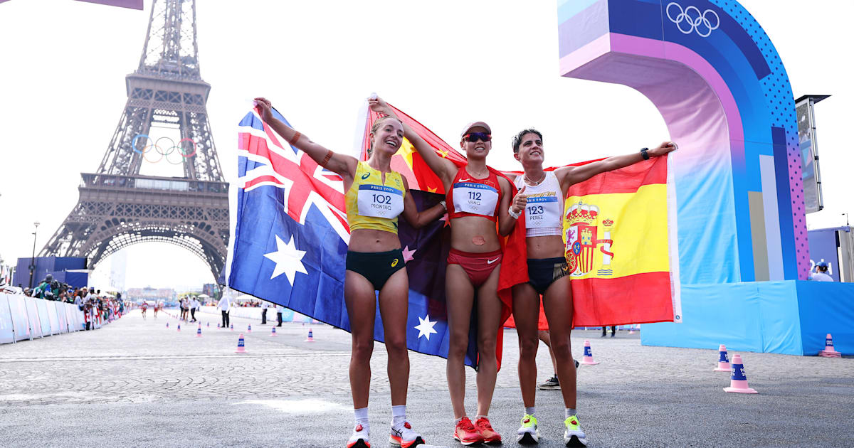 Women's 20km Race Walk Final | Athletics | Olympic Games Paris 2024