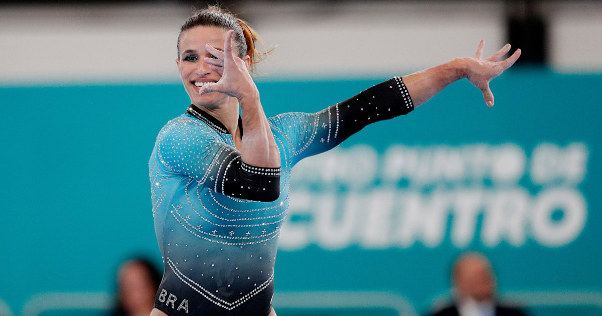 Jade Barbosa é ouro; Rebeca Andrade, Flávia Saraiva e Diogo Soares ...